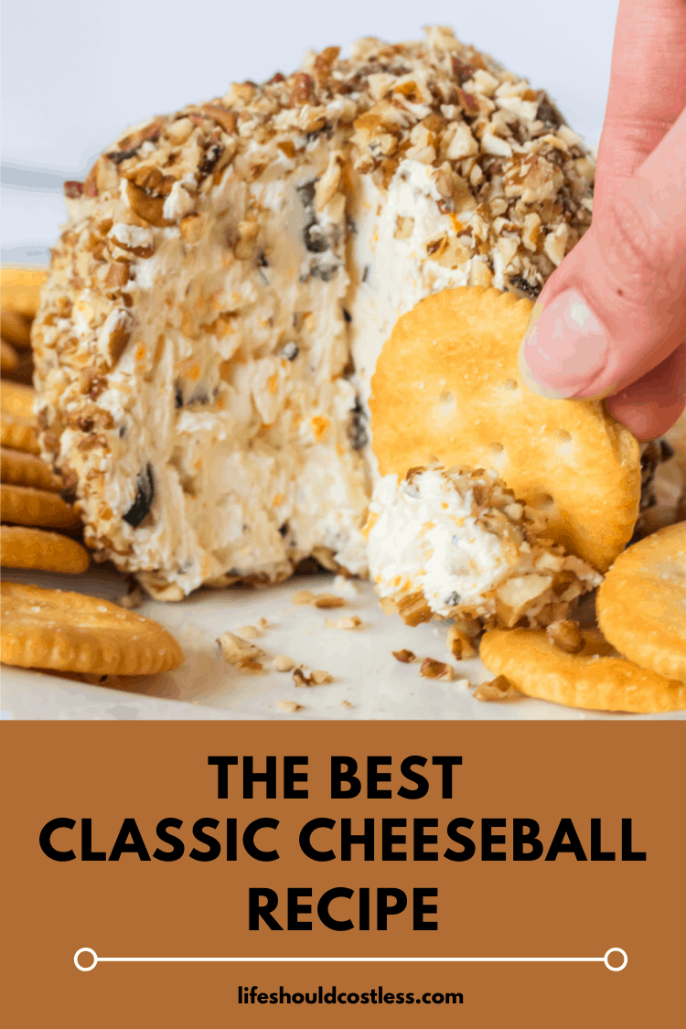 The Best Classic Cheeseball Recipe - Life Should Cost Less