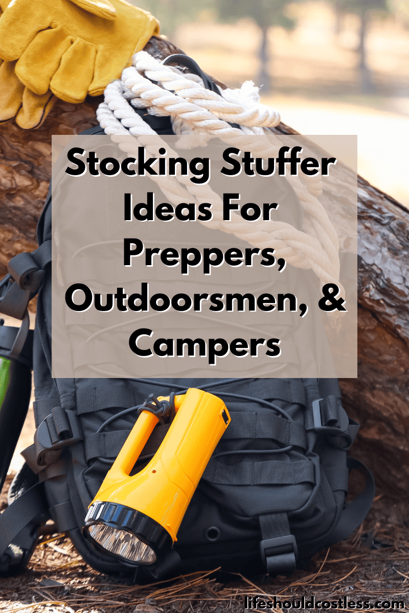 BIG List Of Stocking Stuffer Ideas For Preppers, Outdoorsmen, & Campers ...