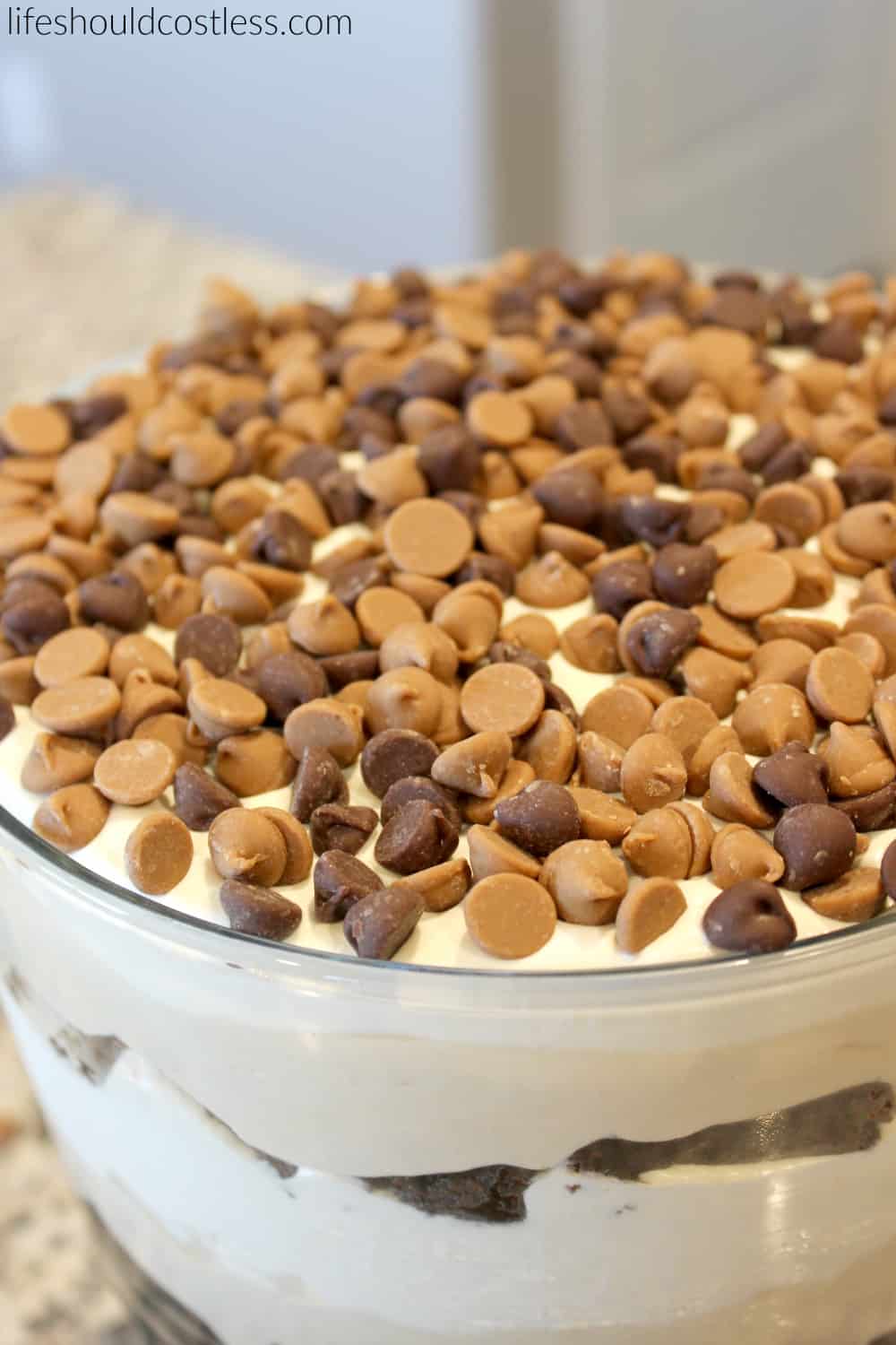 Moose Tracks Trifle Dessert Recipe - Life Should Cost Less