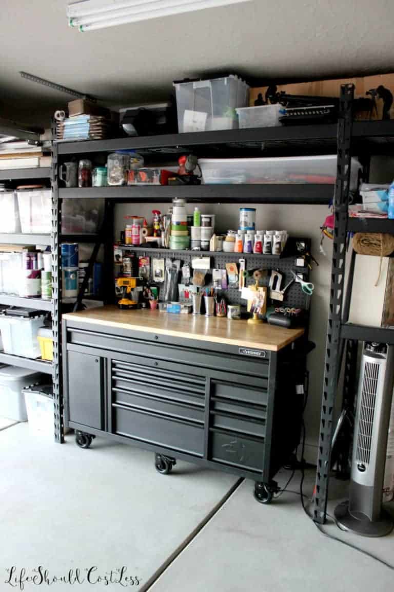 Garage Organization Reveal - Life Should Cost Less