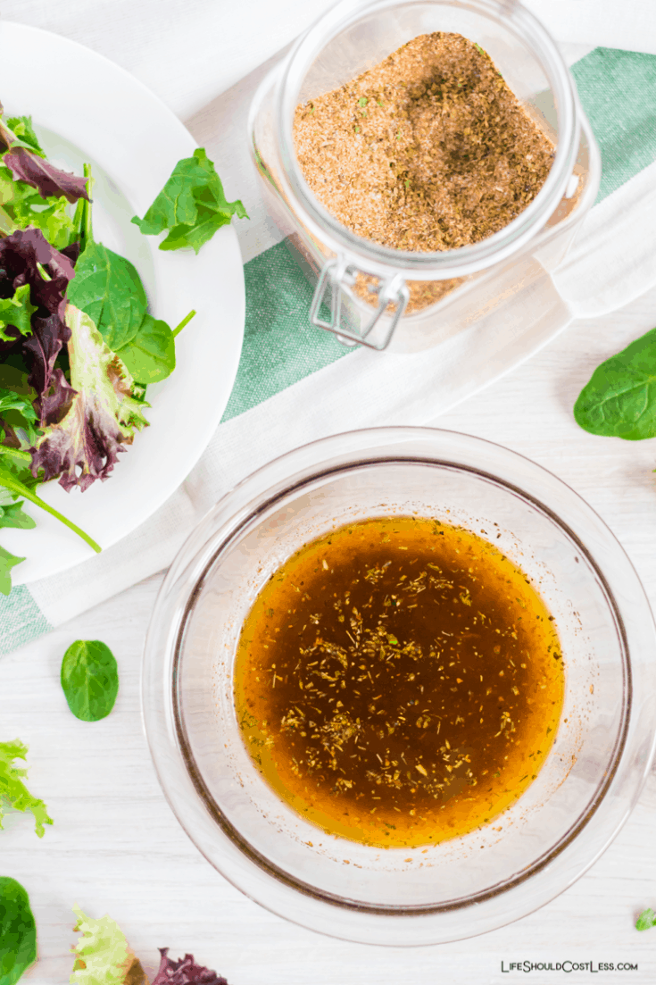 Best Zesty Italian Dressing Mix (Bulk Recipe) - Life Should Cost Less