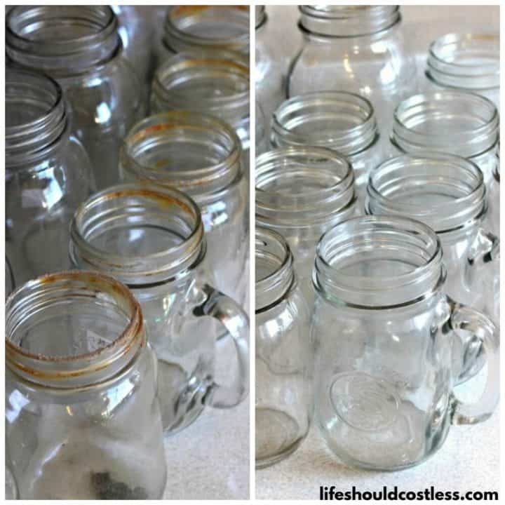 How To Clean Mason Jars - Life Should Cost Less