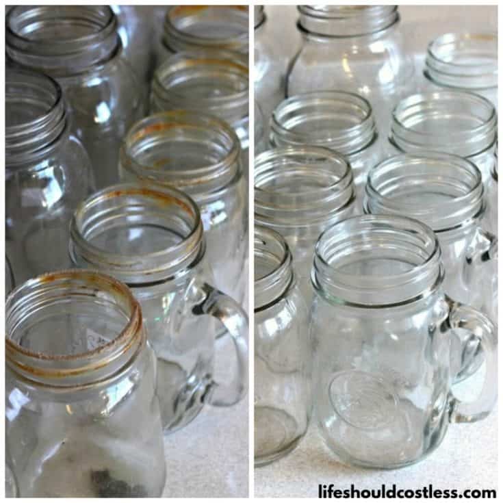 How To Clean Mason Jars - Life Should Cost Less