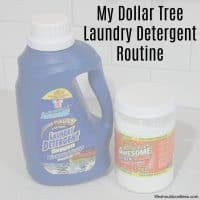 My Dollar Tree Laundry Detergent Routine - Life Should Cost Less