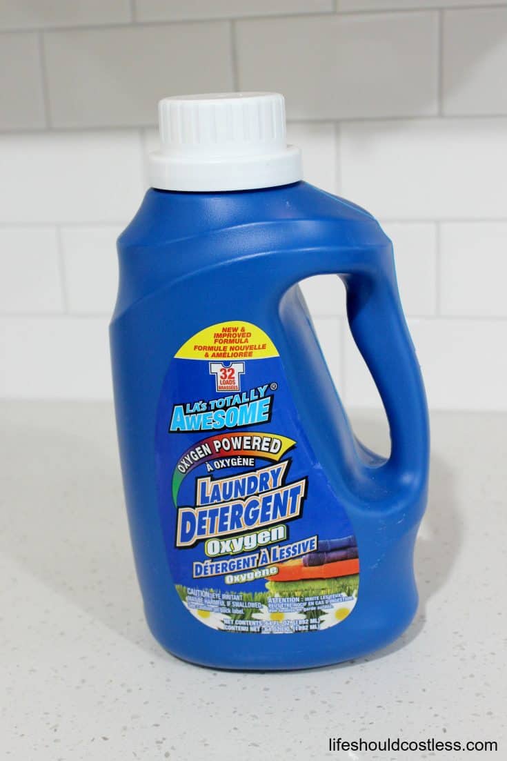 My Dollar Tree Laundry Detergent Routine - Life Should Cost Less