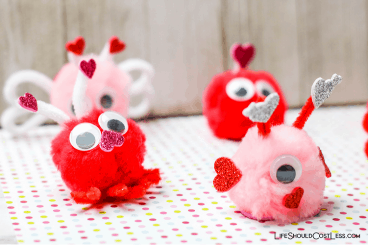 Love Bugs Valentine's Craft - Life Should Cost Less
