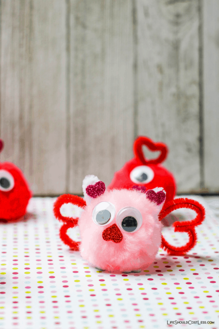 Love Bugs Valentine's Craft - Life Should Cost Less