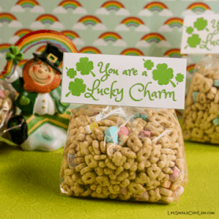Happy St. Patrick's Day Free Printable Lucky Charms Treat - Life Should ...