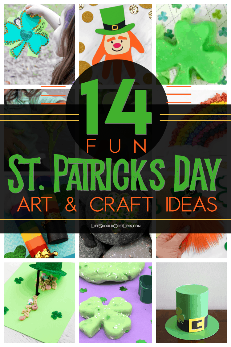 15 Fun St Patrick's Day Art And Craft Ideas - Life Should Cost Less