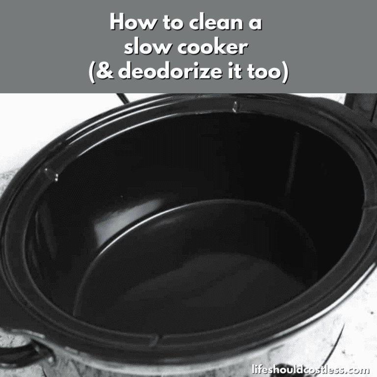 How To Clean A Slow Cooker, And Deodorize It Too (Video) - Life Should ...