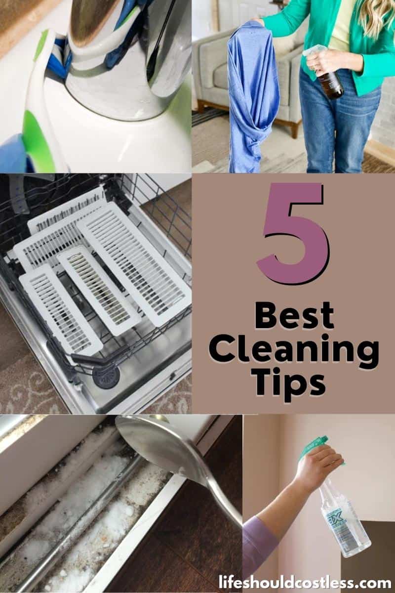 Five Best Cleaning Tips On The Internet - Life Should Cost Less
