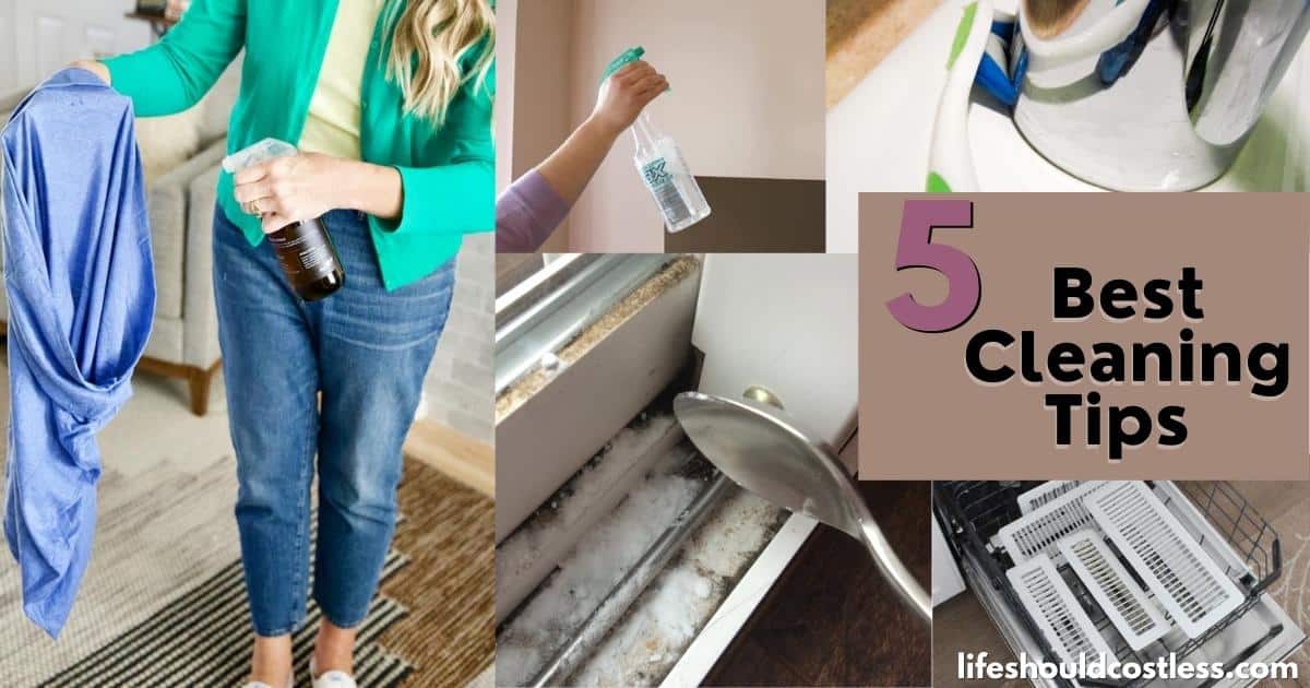 Five Best Cleaning Tips On The Internet - Life Should Cost Less