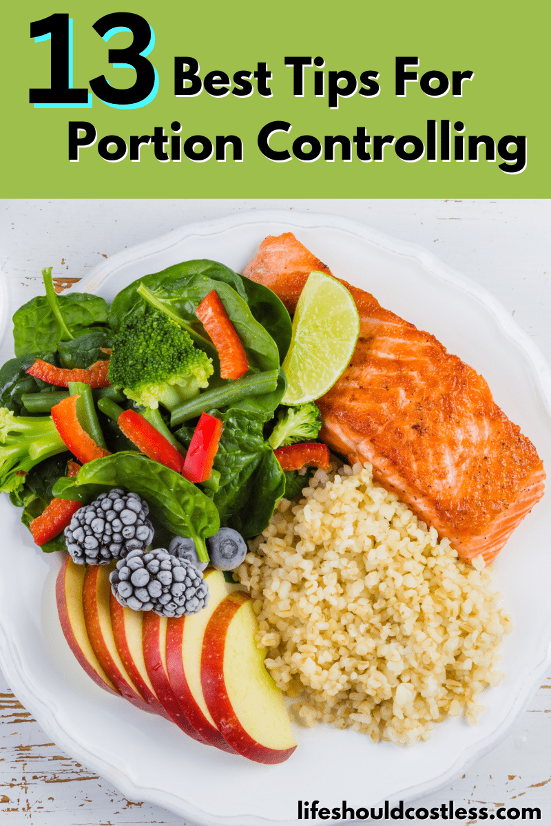 13 Best Tips for Portion Control (Video) - Life Should Cost Less